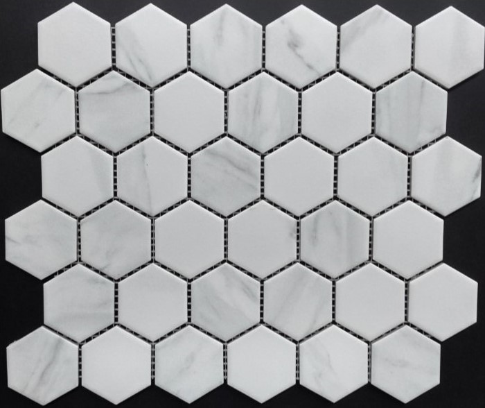 HEXAGONAL MOSAICS & HEXAGON TILES | The Tile Mob