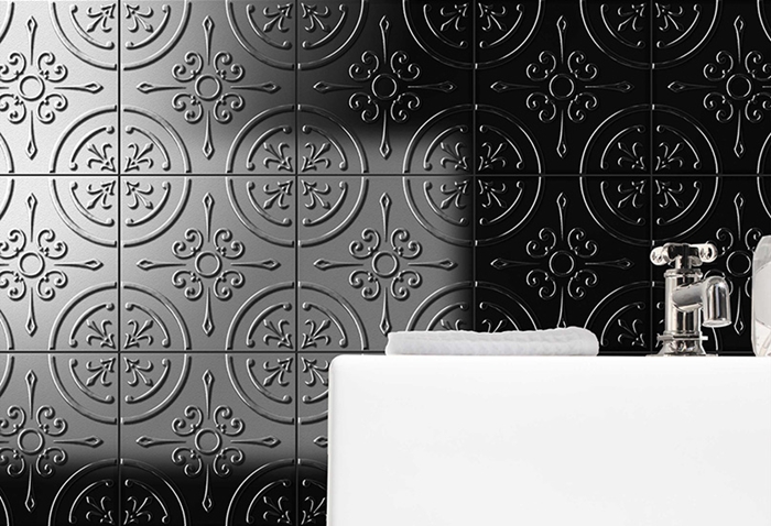 PRESSED METAL LOOK TILES | The Tile Mob
