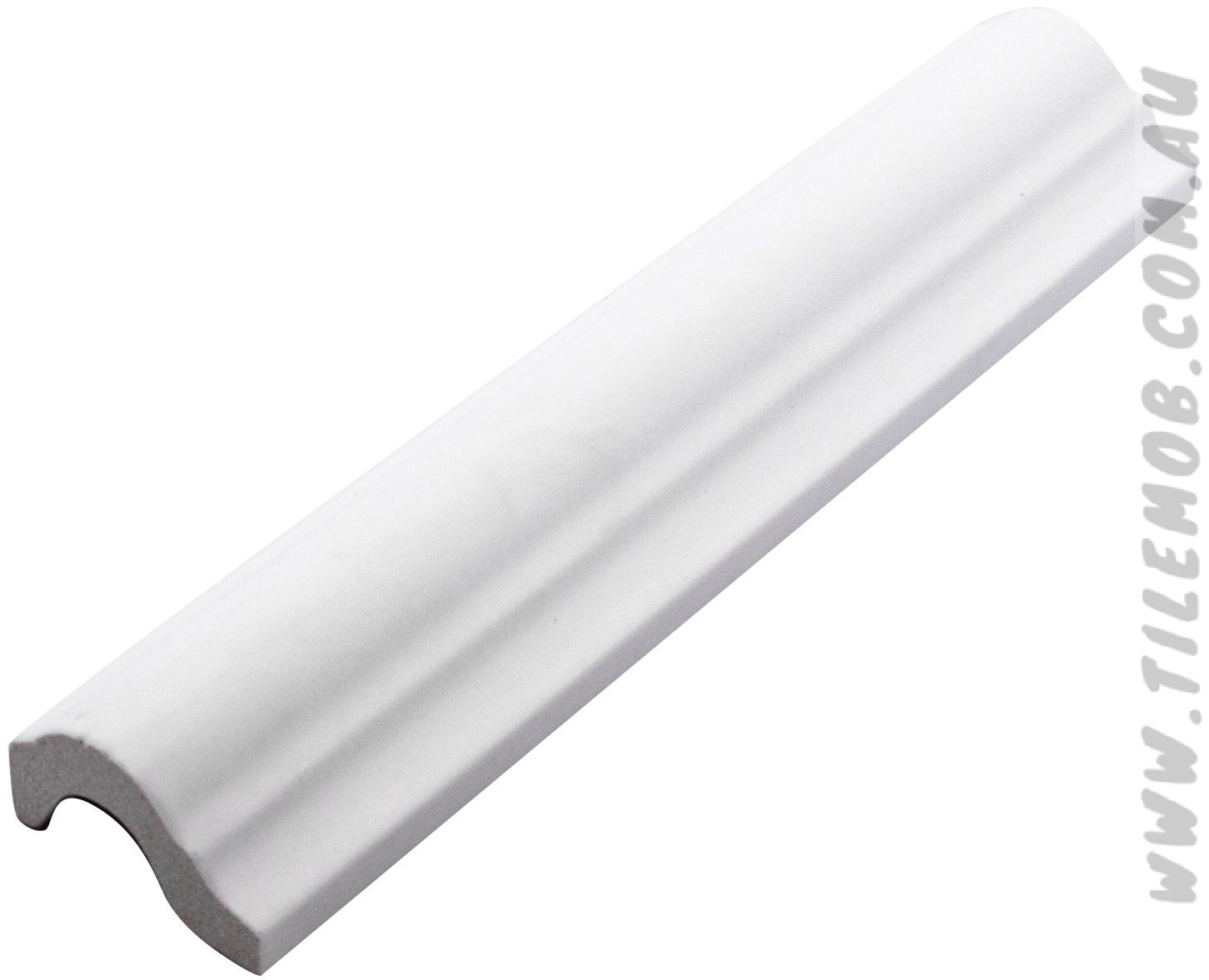 WHITE MATT CAPPING - 40x200mm | The Tile Mob